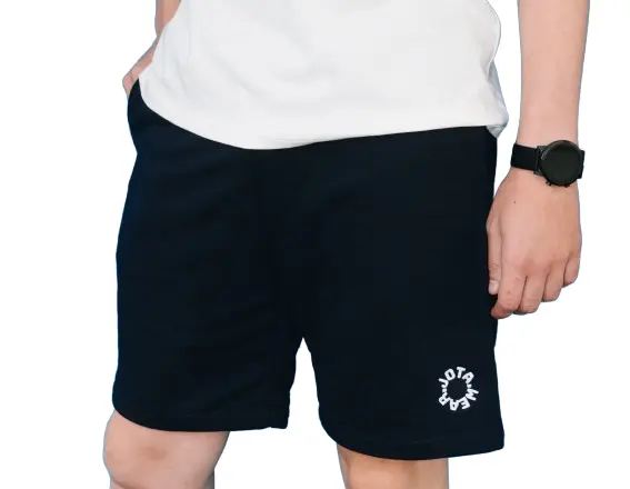 Jota wear NAVY Unisex šorts, Crni