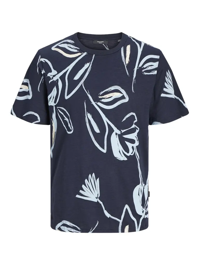 JACK & JONES Palma Muška majica, Teget - bela