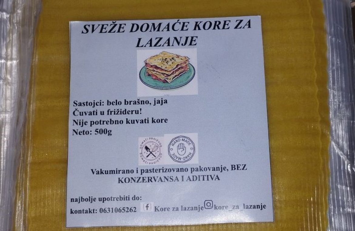 Kore za lazanje