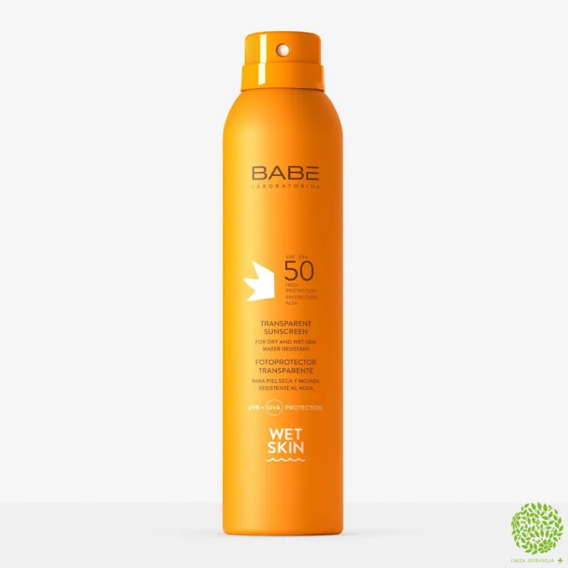 BABE SUN TRANSPARENT WET SKIN SPF50 200ML