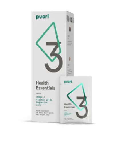 PUORI Dodatak ishrani P3 Health Essentials 30 kesica