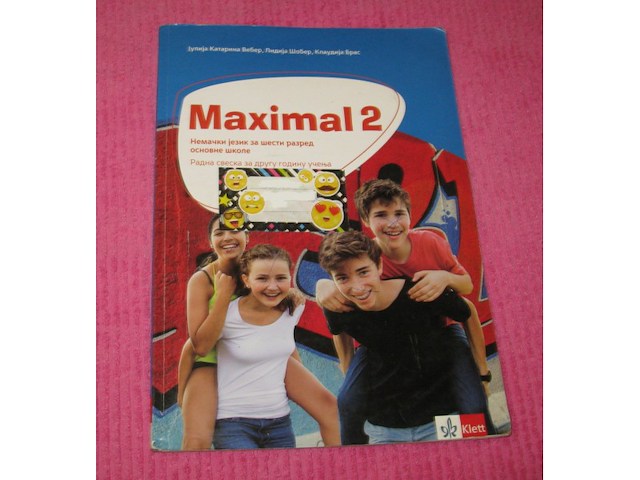 NEMAČKI JEZIK 6. MAXIMAL 2, radna sveska