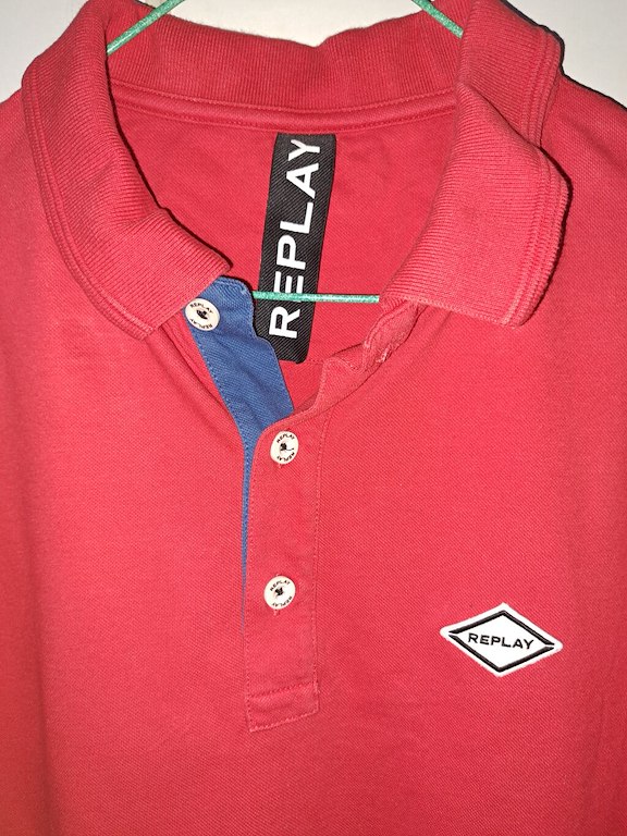 Men's T-shirt L (EU 40), bоја - Crvena