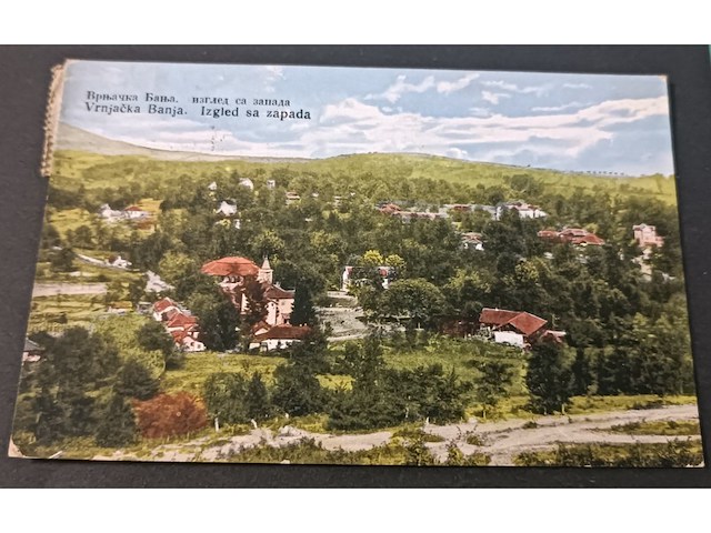 Vrnjačka Banja..izgled sa zapada...1924