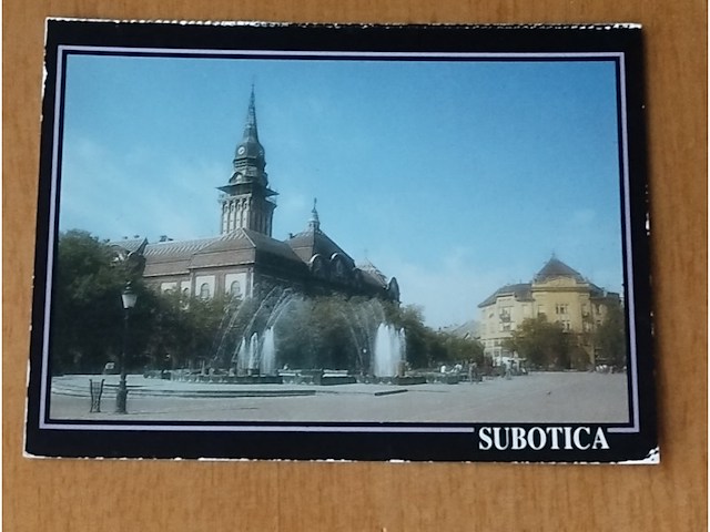 Subotica - Glavni Gradski Trg - Fontana - Čista