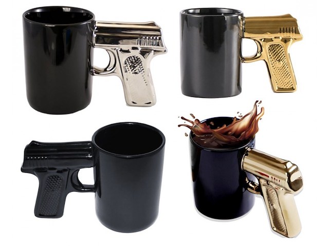 Keramicka Solja Pistolj Gun Mug Model 1