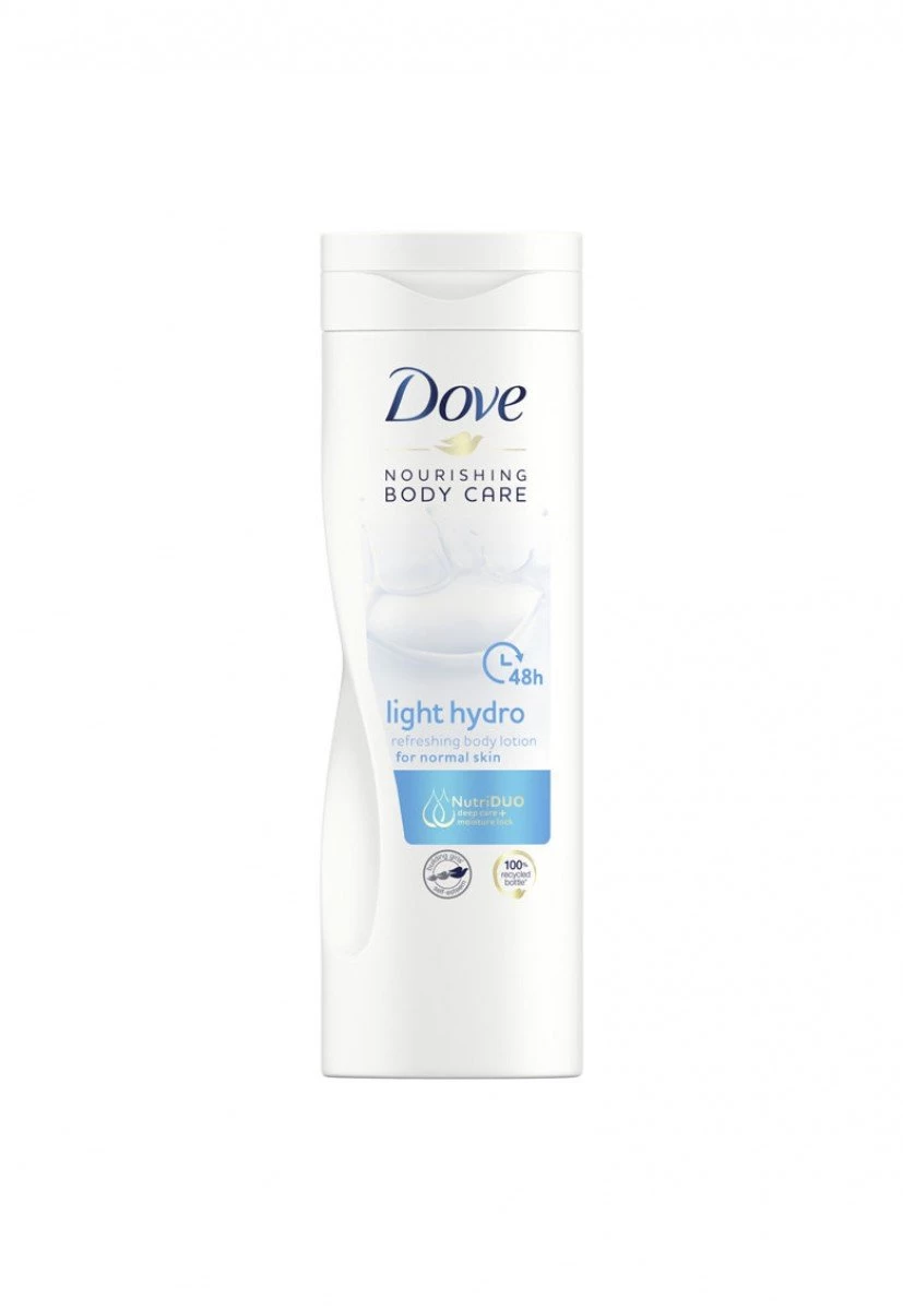 DOVE LOSION ZA TELO 400ML LIGHT HYDRO