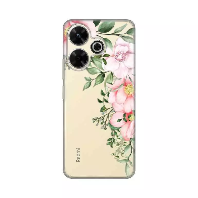 Maska silikon Print za Xiaomi Redmi 13 tle Rose Pattern