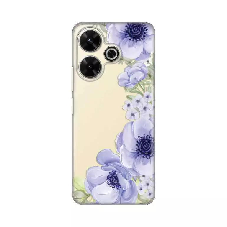 Maska silikon Print za Xiaomi Redmi 13 Blue Roses