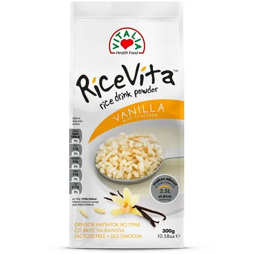 RiceVita Napitak od pirinča, Vanila, 300g