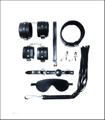 BDSM Set, Crni