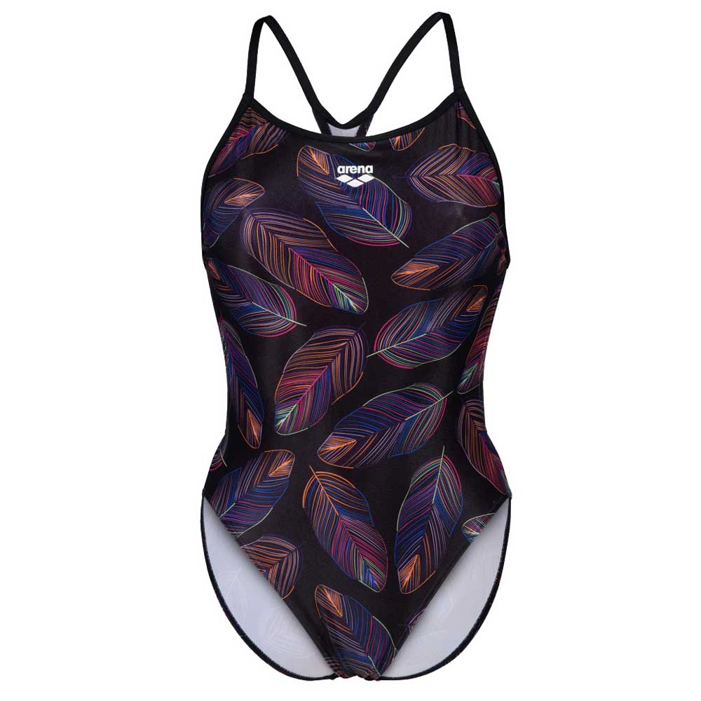 ARENA WOMENS FALLING LEAVES SWIMSUIT BOOSTER BACK – 005936-550