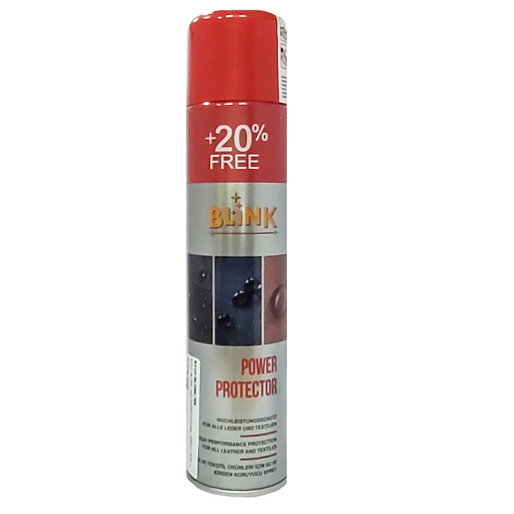 WATERPROOFING SPRAY FOR LEATHER – SUED- NUBUCK 250ML-VODOOTPORNI SPREJ-KOZNA OBUCA – 8310-BLINK