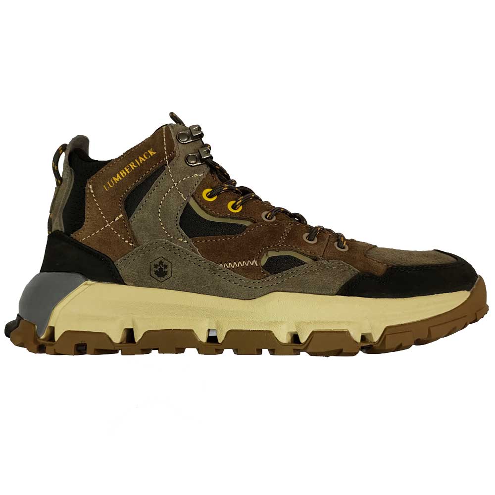 LUMBERJACK HIKING MID CUT SNEAKER-PATIKE – SMC0601-003-E23-CE001-BRN