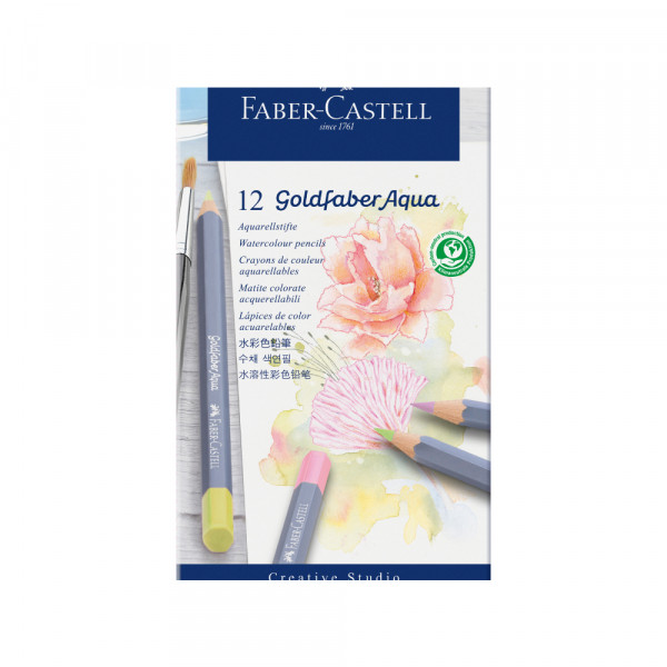 Drvene bojice Faber Castell goldfaber Aqua PASTEL 1/12 114622