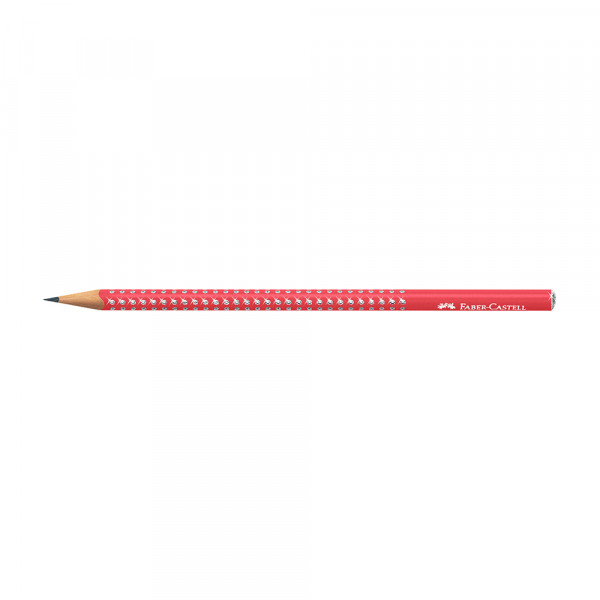 Grafitna olovka Faber Castel GRIP HB Sparkle candy cane red 118240