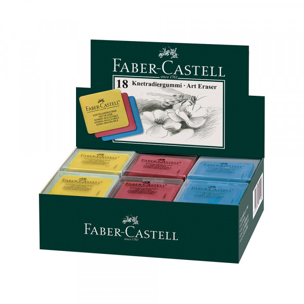 Gumica Faber Castell umetnička gnjeca pastel (1/18) 127321