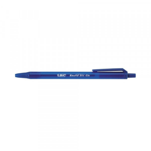 Hemijska olovka Bic Round stick click plava