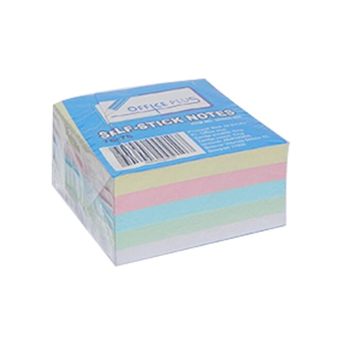 Kocka samolepljivi listići YIDOO 400 lis.75×75 pastel