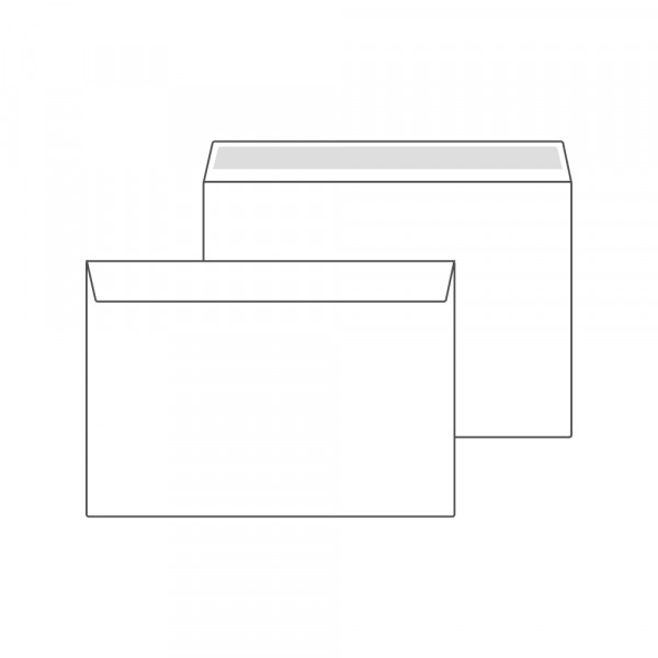 Koverta C5 bela 16×23 1/500 Strip