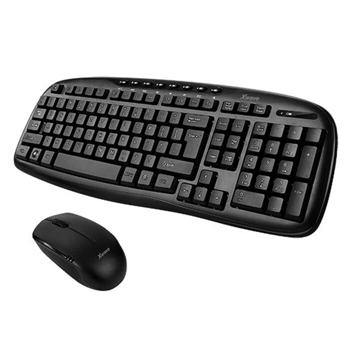 Tastatura & miš Xwave BK 02 bežični