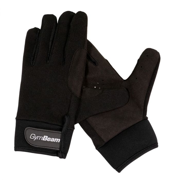 Fitness rukavice Full Finger Black - GymBeam