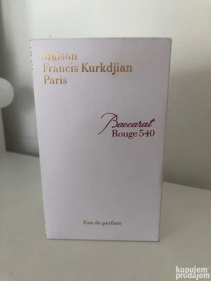 Baccarat rouge 540 original