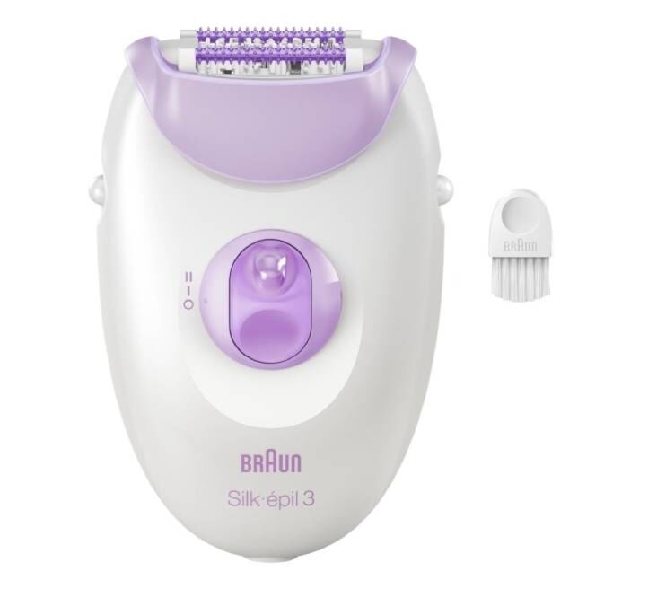 Braun Depilator SE3-000 - Belo-ljubičasti