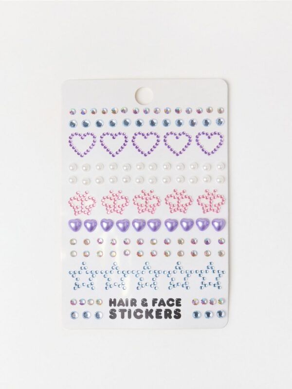 Stikeri za lice i uši – Sparkly stickers