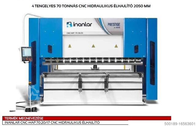 Mašina za savijanje
innanlar cnc hap 70.20/17