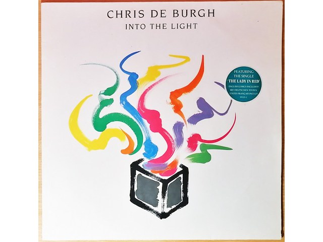 LP CHRIS De BURGH - Into The Light (`86) PERFEKTNA, GER