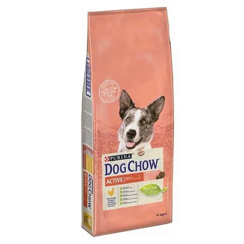 DOG CHOW hrana za pse Active All breeds - Piletina i pirinač 14kg