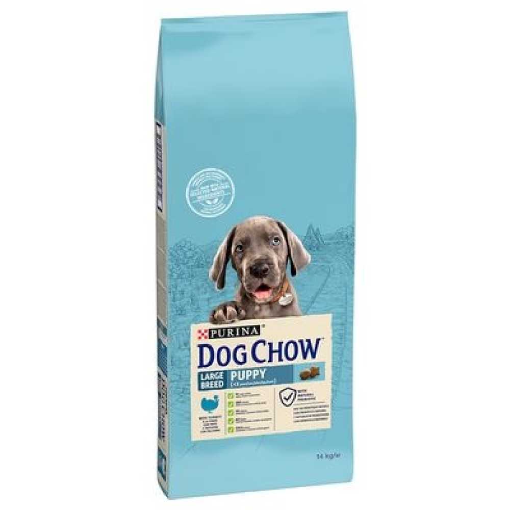 DOG CHOW hrana za pse Puppy Large breeds - Ćuretina 14kg