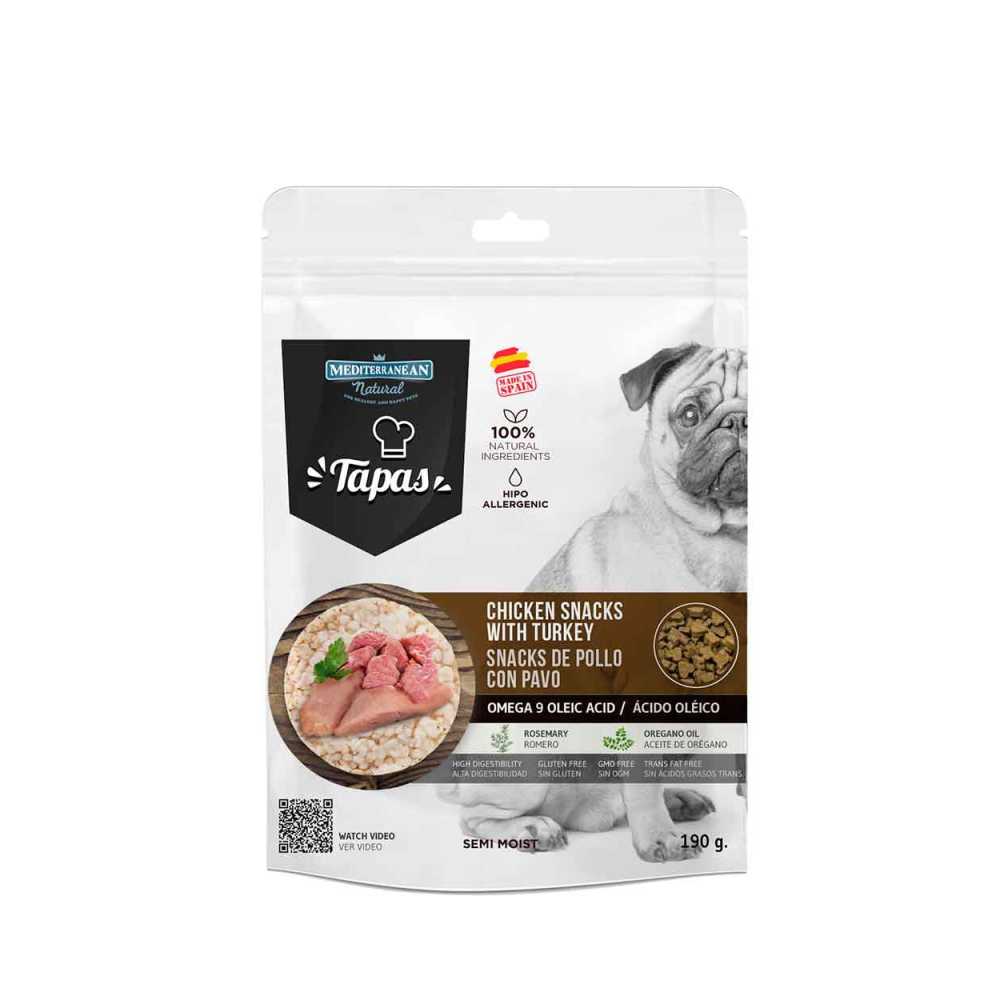 Mediterranean Natural Tapas - ćuretina i piletina 150g