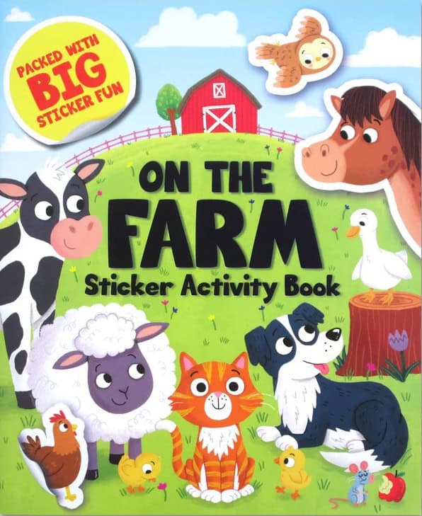 On The Farm Sticker Activity Book