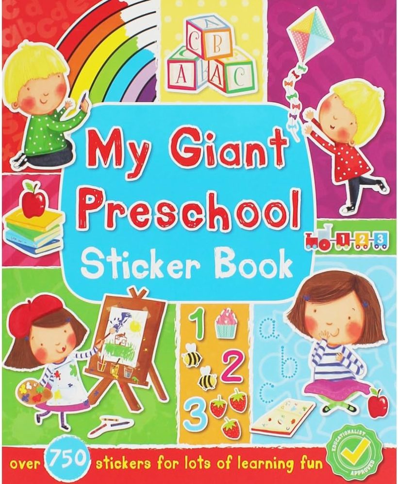 My Giant Preschool Sticker Book