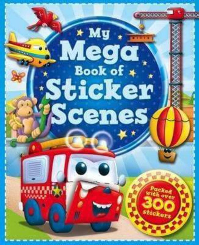 My Mega Sticker Scenes Book