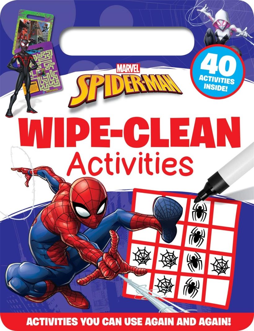 Marvel Spider-Man: Wipe Clean Activities