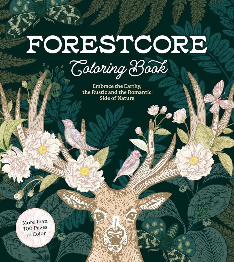 Forestcore Coloring Book