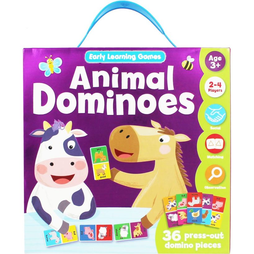 Early Learning Games: Animal Dominoes