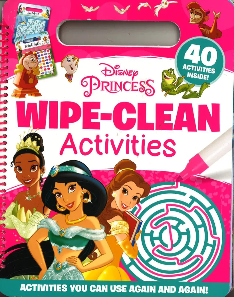 Disney Princess: Wipe-Clean Activities