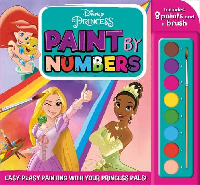 Disney Princess: Paint By Numbers