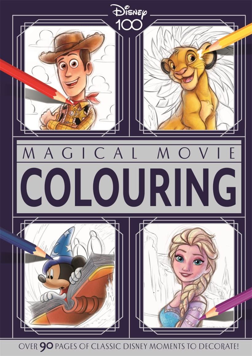 Disney 100: Magical Movie Colouring