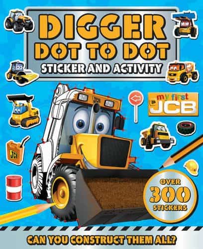 Digger Dot to Dot: Sticker & Activity Book