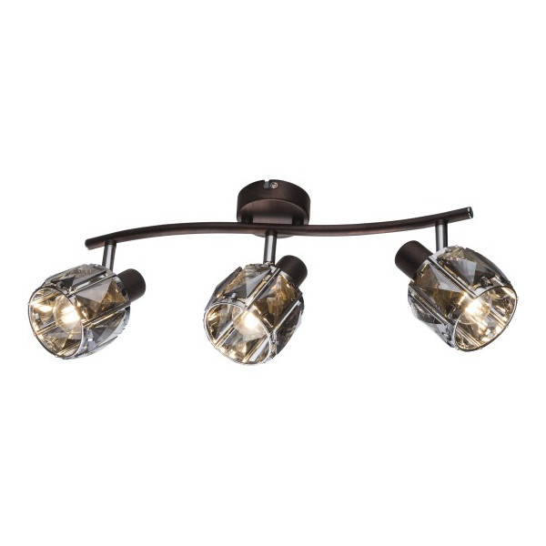 Spot lampa 3xE14 M160730-B kristali