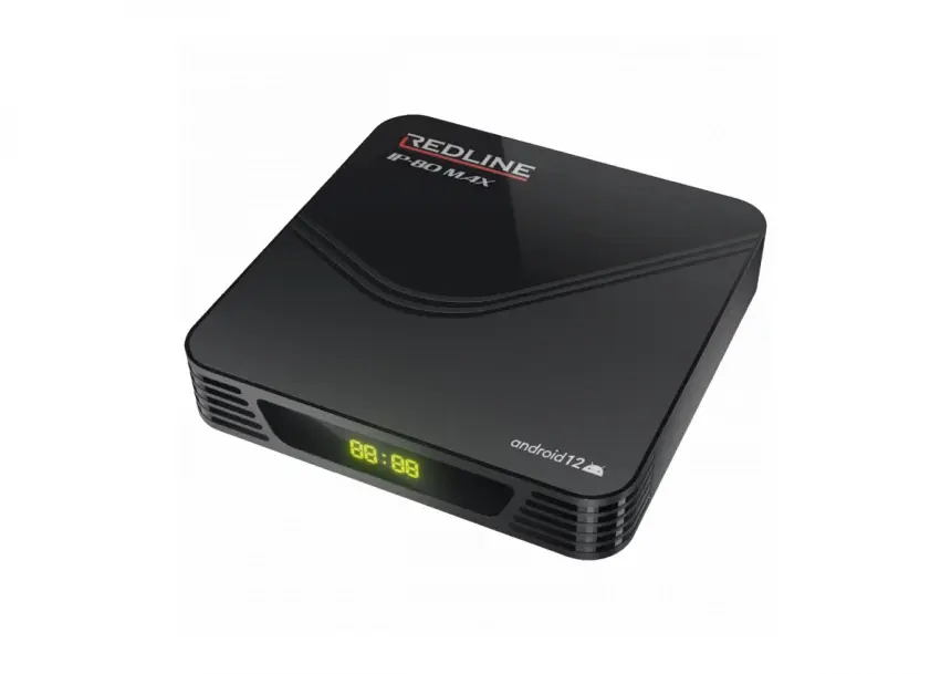 REDLINE Prijemnik IPTV@Android, 8K, 4 / 32 GB, USB, WiFi - IP-80 Max