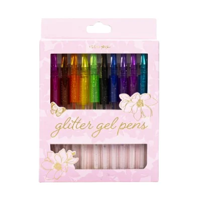 Gliter Gel olovka set 12 - Pink