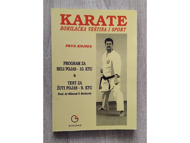 KARATE borilačka veština i sport