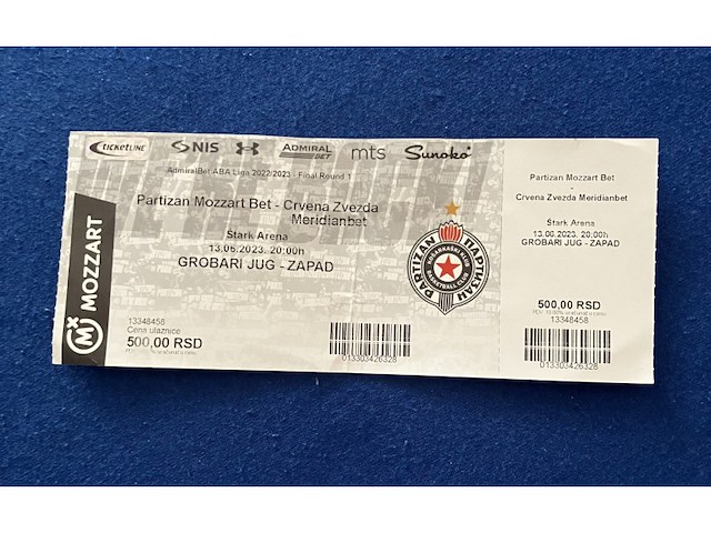 Partizan - Crvena Zvezda, ABA liga finale game 1