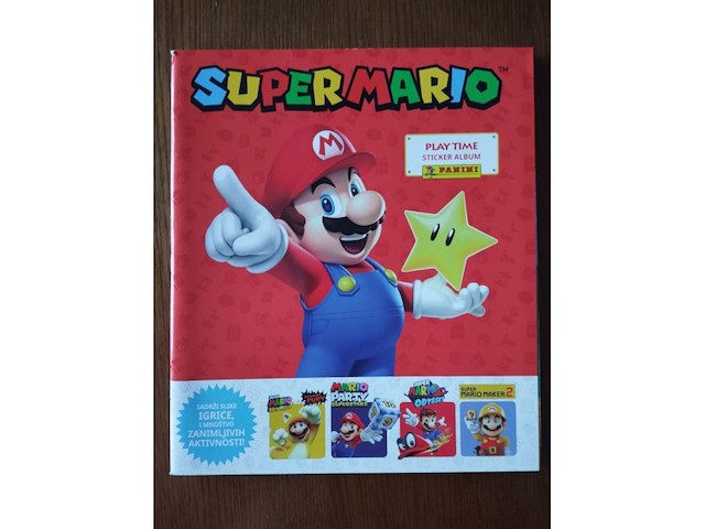 Panini - Album za slicice - Super Mario